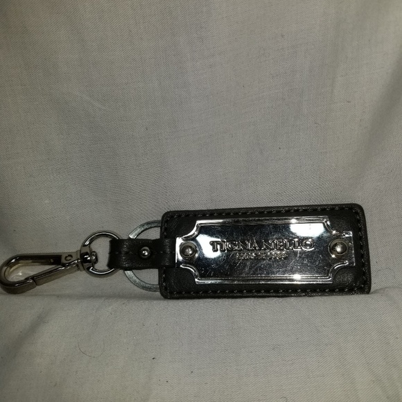Tignanello | Bags | B889 Tignanello Grey Leather And Metal Hangtag ...